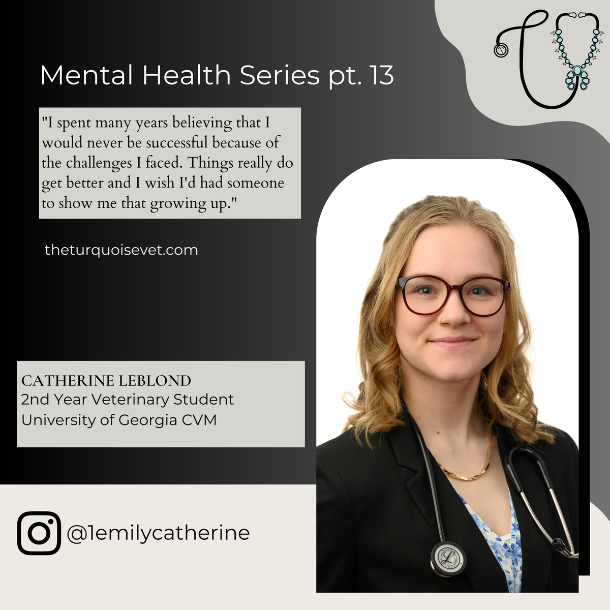 Catherine LeBlond // Atlantic Veterinary College – The Turquoise Vet