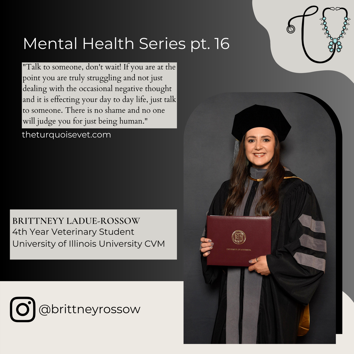 Brittney LaDue-Rossow // University of Minnesota College of Veterinary ...